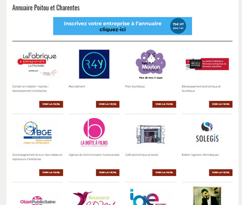 Gagnez en visibilité, inscrivez votre entreprise dans notre annuaire